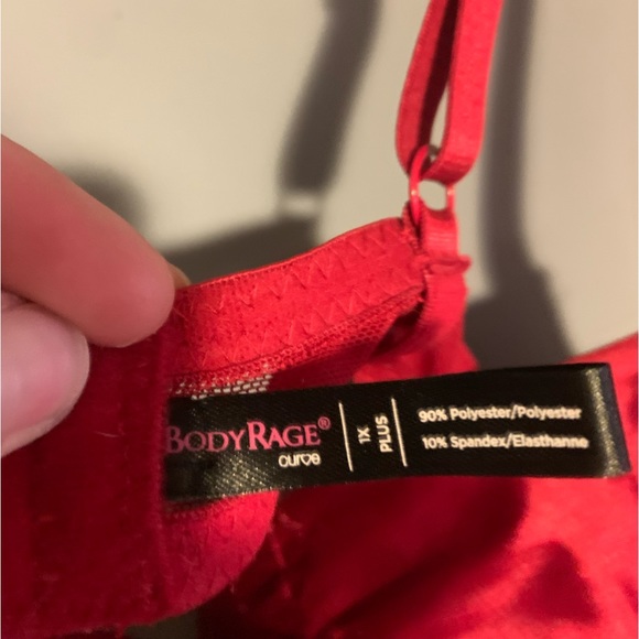 body rage | Tops | Red Crop Top Corset Body Rage Brand Size X Worn Once ...